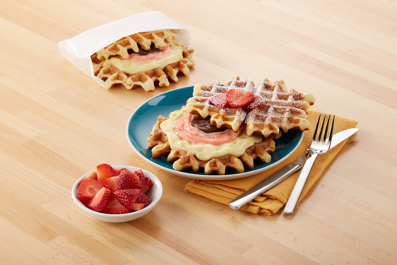 Neapolitan Waffle - AFP